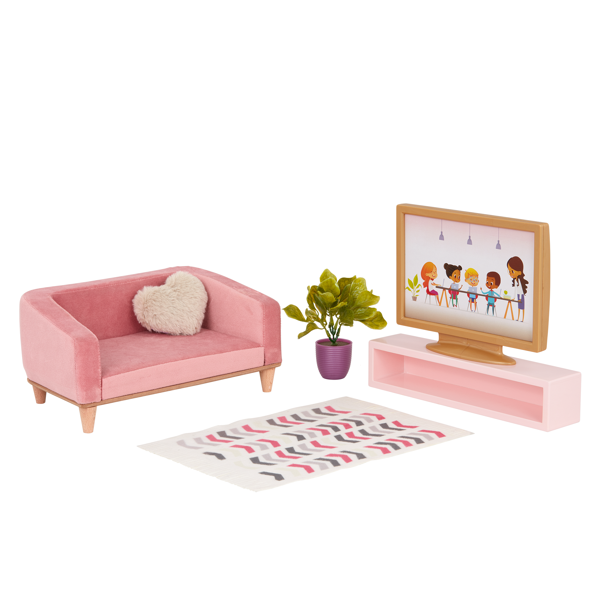 Lovely Living Room | 18" Doll Furniture | Our Generation – Our ...